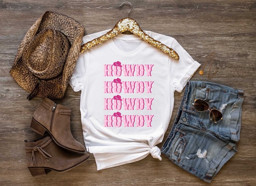 Howdy Graphic Tee, Howdy Women Shirt, Country Music Shirt, Nashville ...