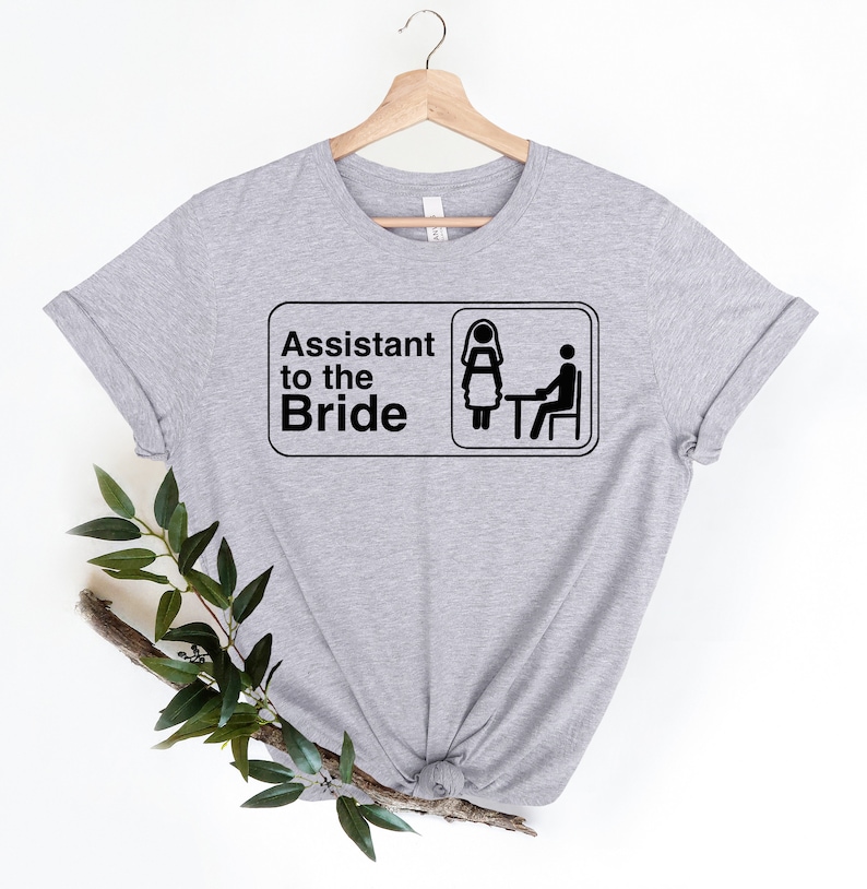 The Office Themed Bachelorette Shirt Assistant to the Bride - Etsy