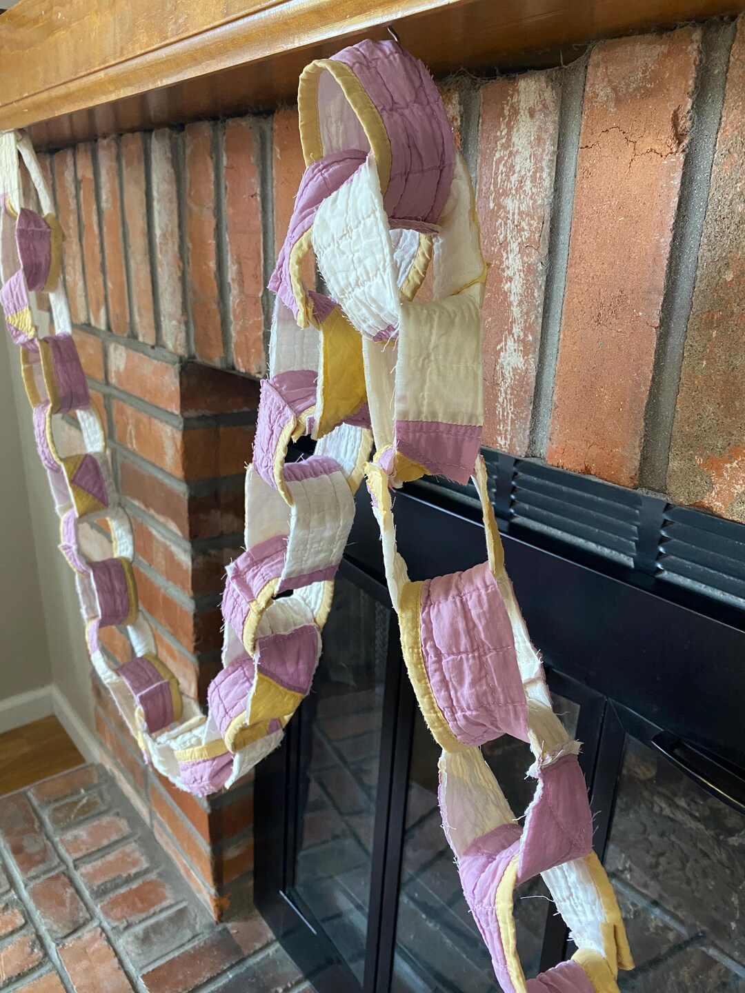Quilted Paper Chain - Etsy