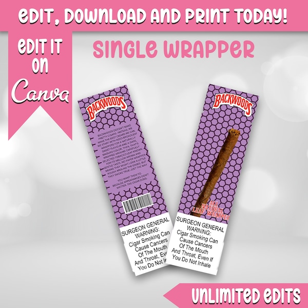 Backwoods Wrapper - Etsy