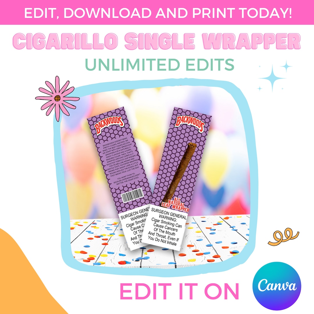 Honey Berry Single Pack Wrapper | Canva Template | Instant Download ...