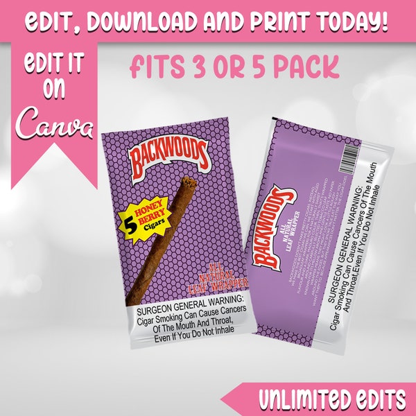 Backwoods Wrapper - Etsy