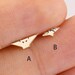 14k Solid Gold Cz Crown Belly Button Ring Tiara Gold Belly Ring ...