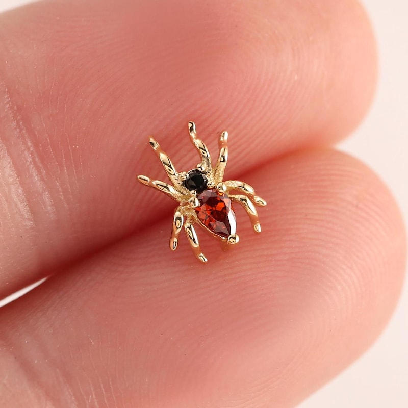 Red Tragus Piercing Jewelry - Etsy