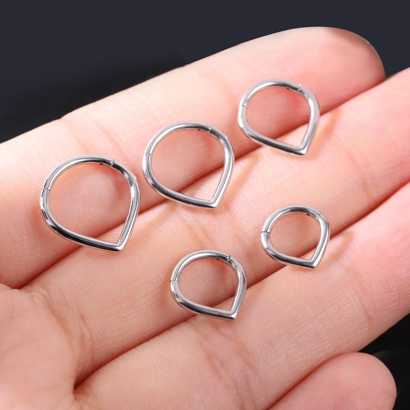 Diamond V Shape Hoops - Etsy