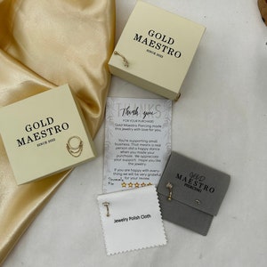 14k Solid Gold Cube Charm Moving Inside CZ Cube Charm Tiny Hollowed ...