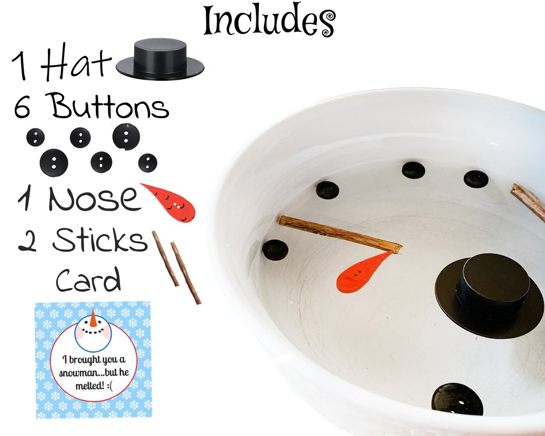 Melted Snowman Scene | Melted Snowman Prop Ideas | Holiday Elf Prop ...