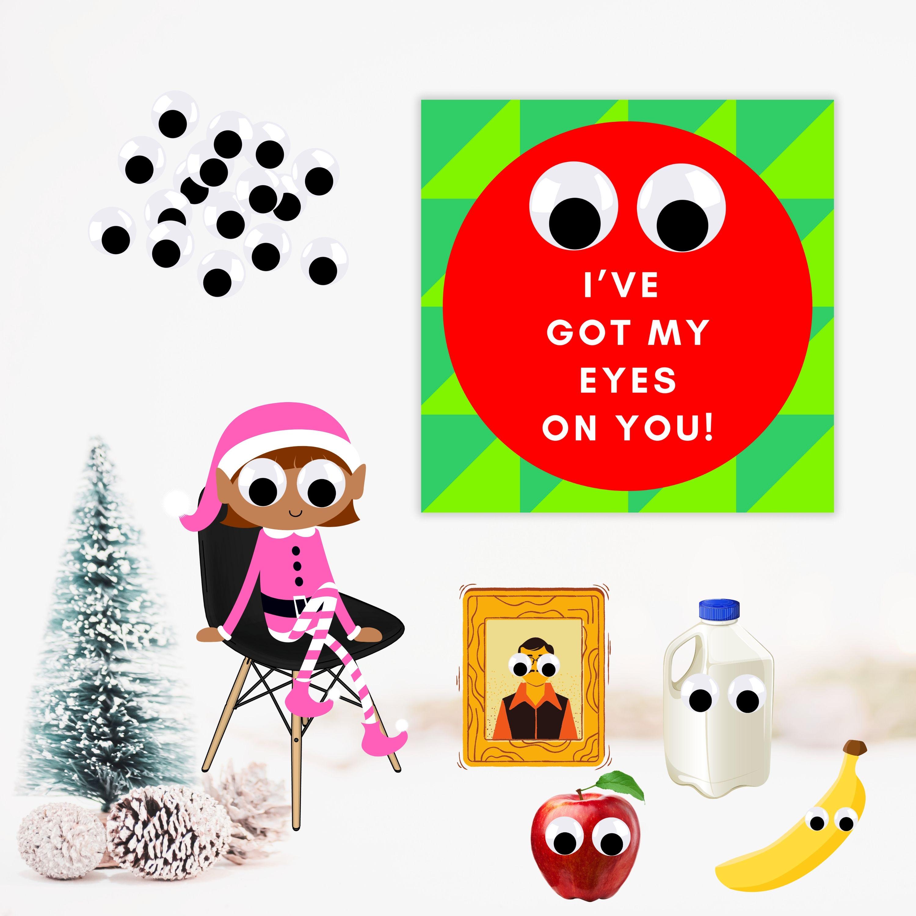 Googly Eyes Scene | Googly Eyes Prop Items | Elf Kit Scene Ideas ...