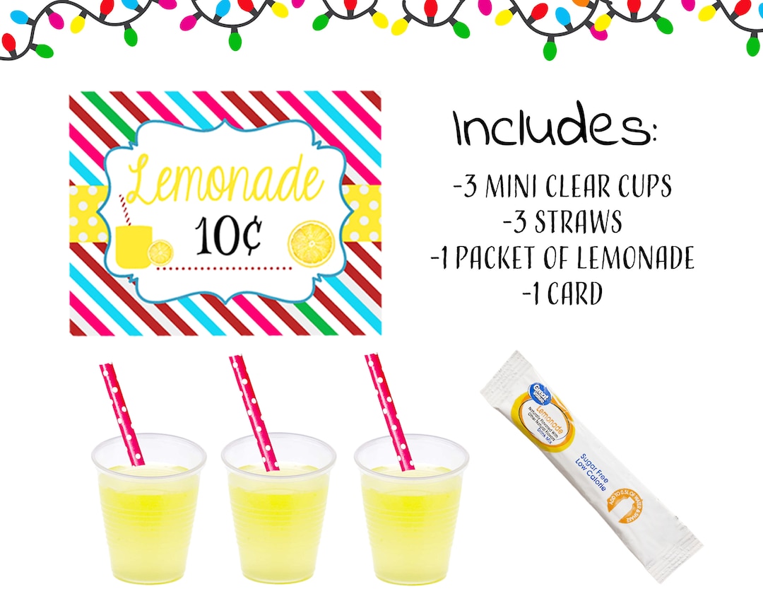 Lemonade Prop | Elf Scene Ideas | Holiday Elf Lemonade Prop | Holiday ...