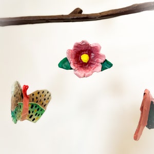 Large Butterfly and Moth Hanging Mobile - Etsy