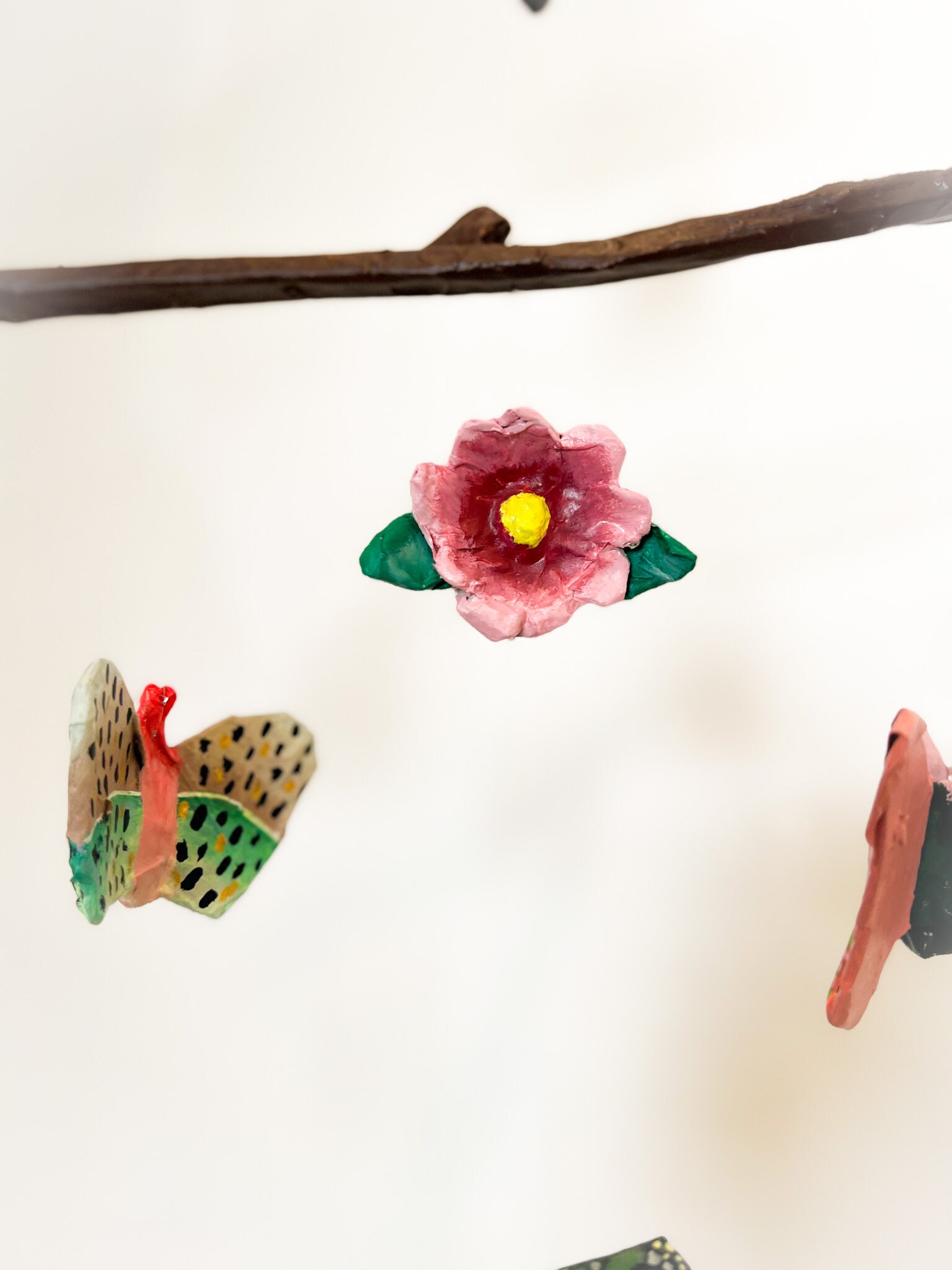 Large Butterfly and Moth Hanging Mobile - Etsy