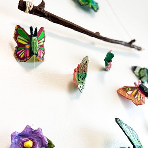 Large Butterfly and Moth Hanging Mobile - Etsy