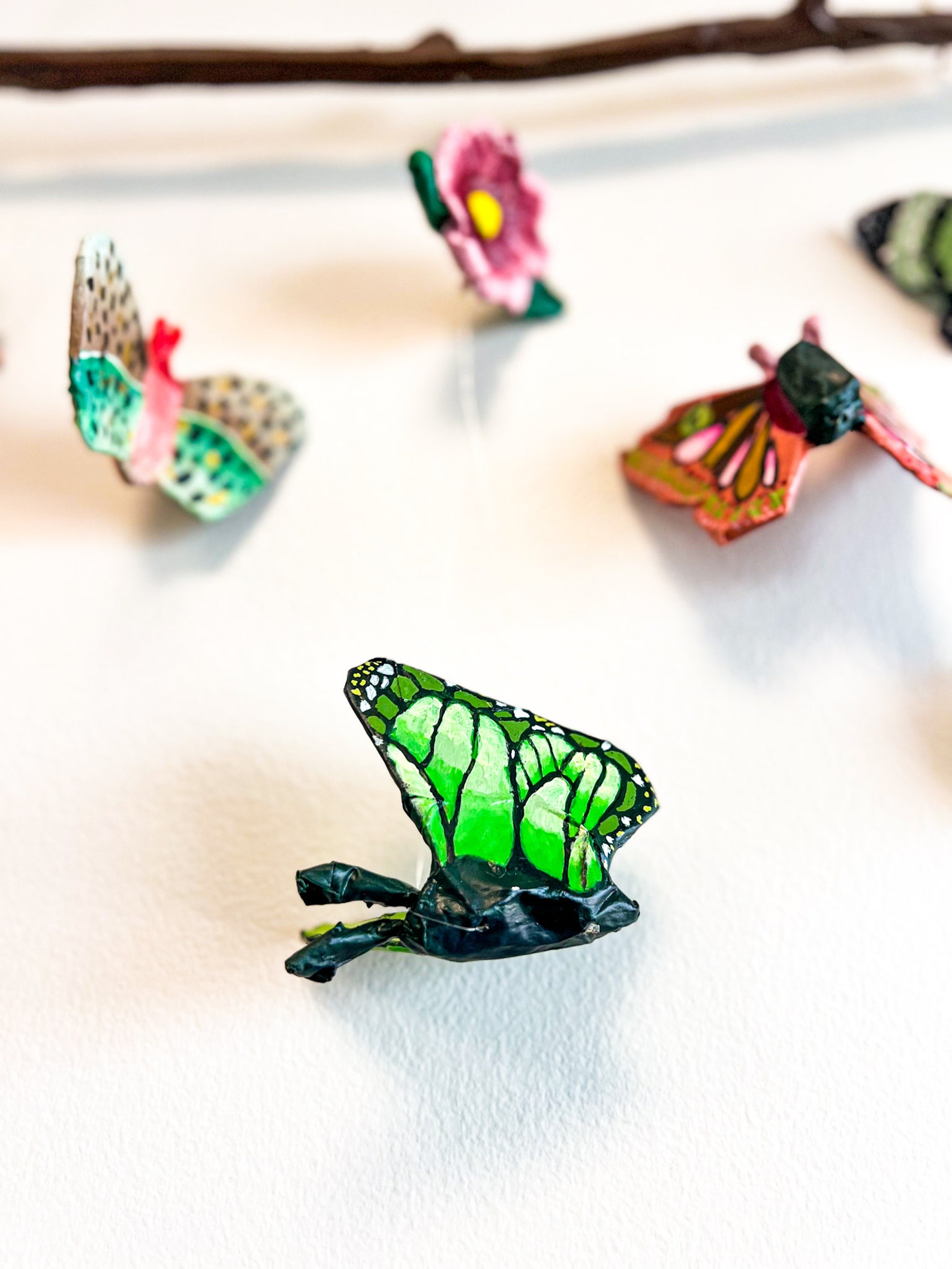 Large Butterfly and Moth Hanging Mobile - Etsy