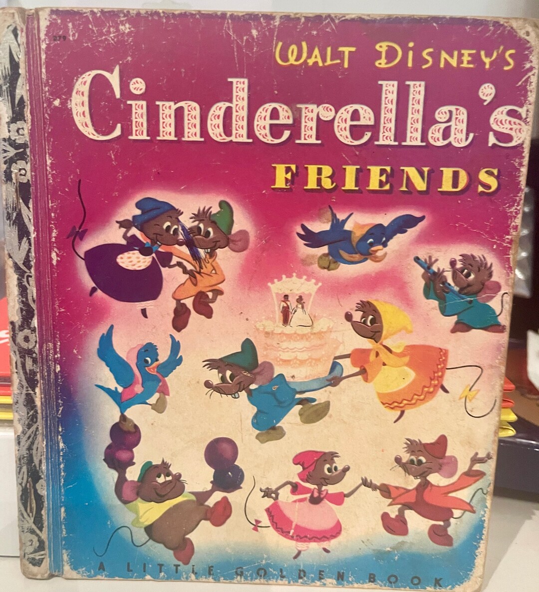 Walt Disney's Cinderella's Friends A Little Golden Book - Etsy