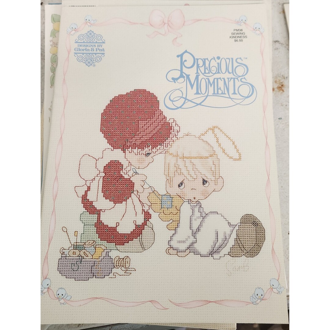 Vintage Precious Moments Cross-stitch Patterns - Etsy