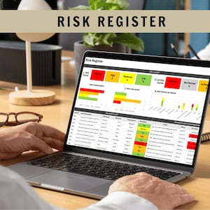 Project Risk Register Template | Excel RAID Log Template | Risk ...