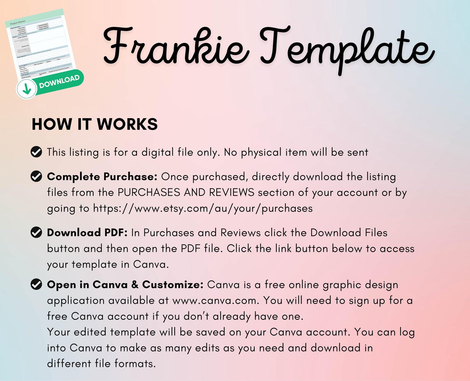 Project Planning Template Bundle, 8 X Canva Project Management ...