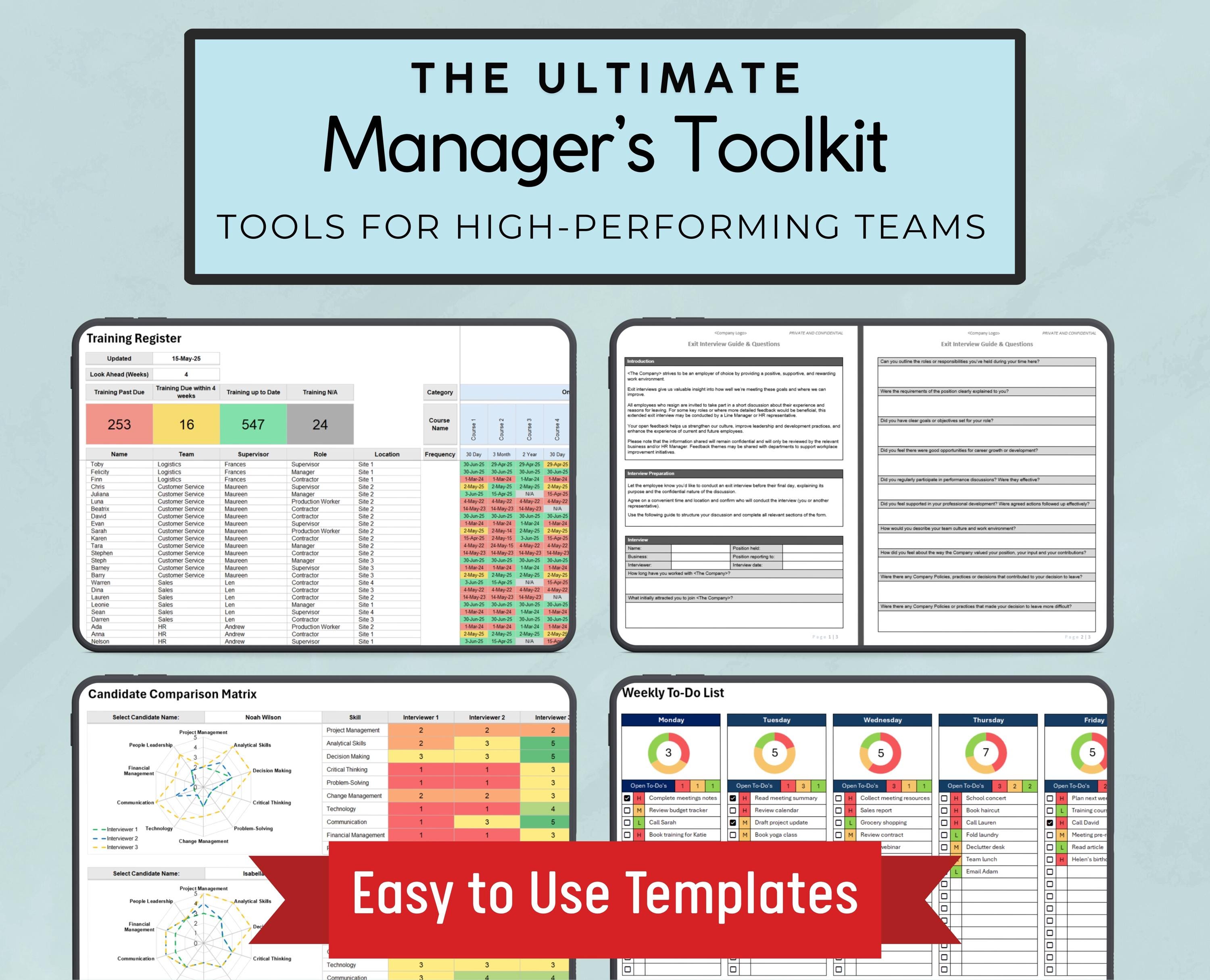 Ultimate Manager Toolkit | Lead a High-performing Team With Skills ...