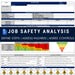 Job Safety Analysis JSA Template: Hazard ID, Risk Assessment (word ...