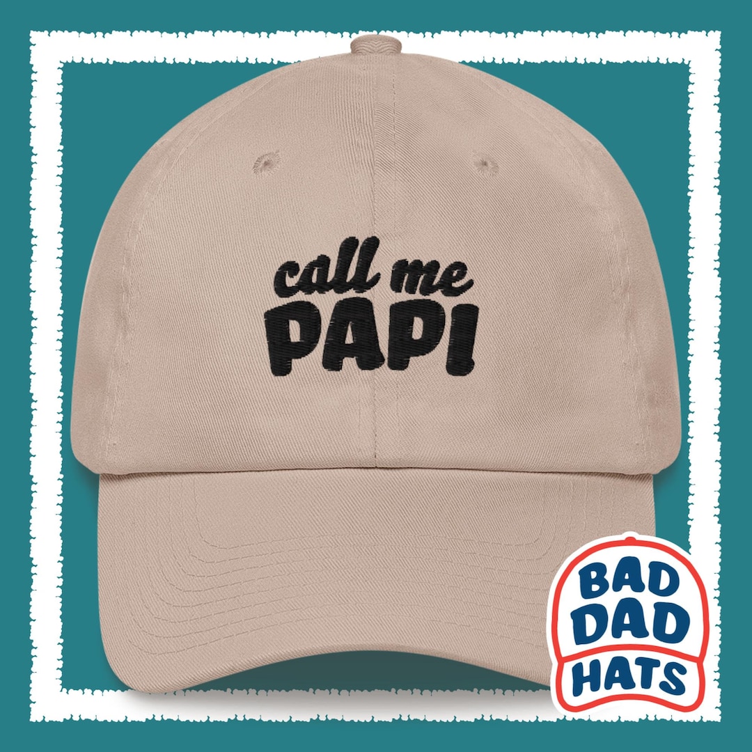 Call Me Papi Dad Hat, Latino Hat, Hat's for Fathers, Divertido Sombrero ...