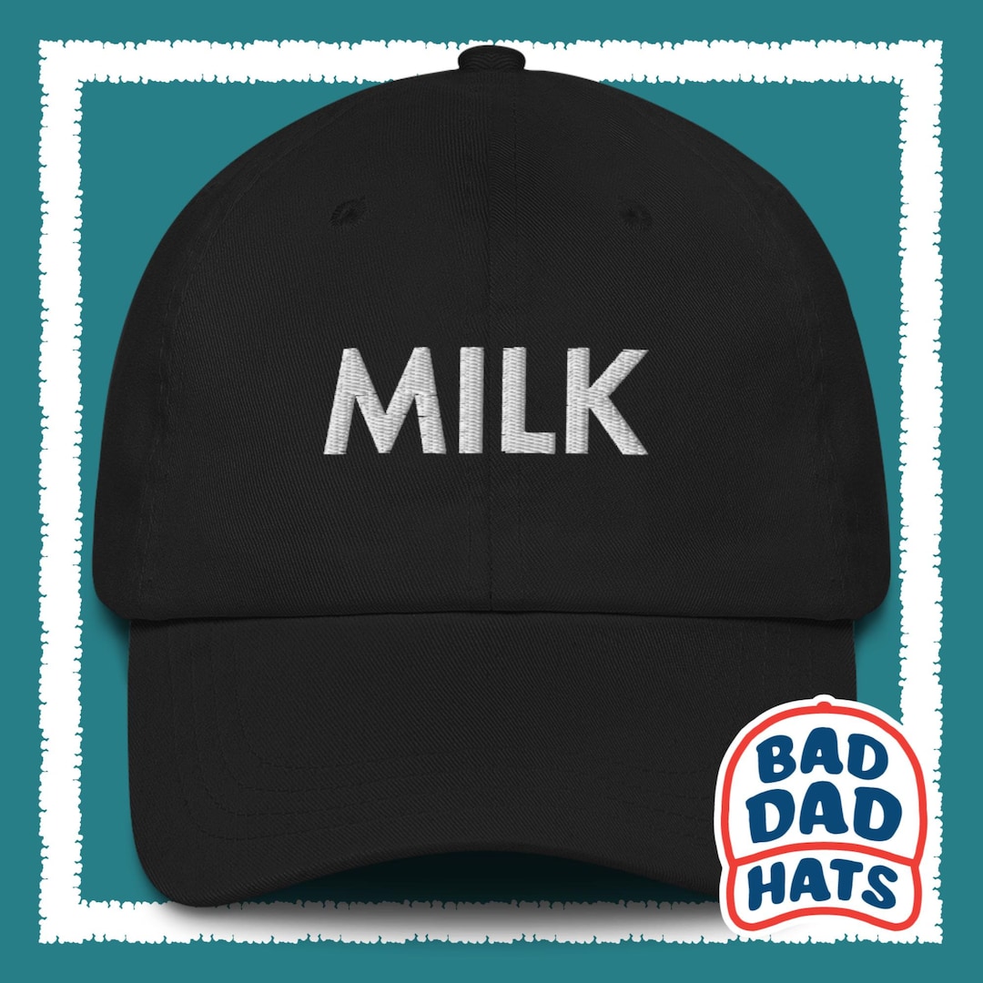 Milk Dad Hat, Milk Lover, Farmer, Dairy, - Etsy