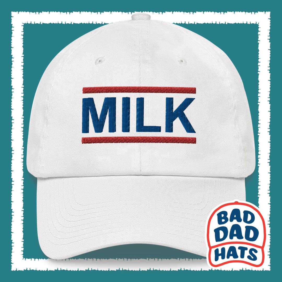 Vintage Milk Dad Hat, Milk Carton, Milkman, Dairy Farmer - Etsy