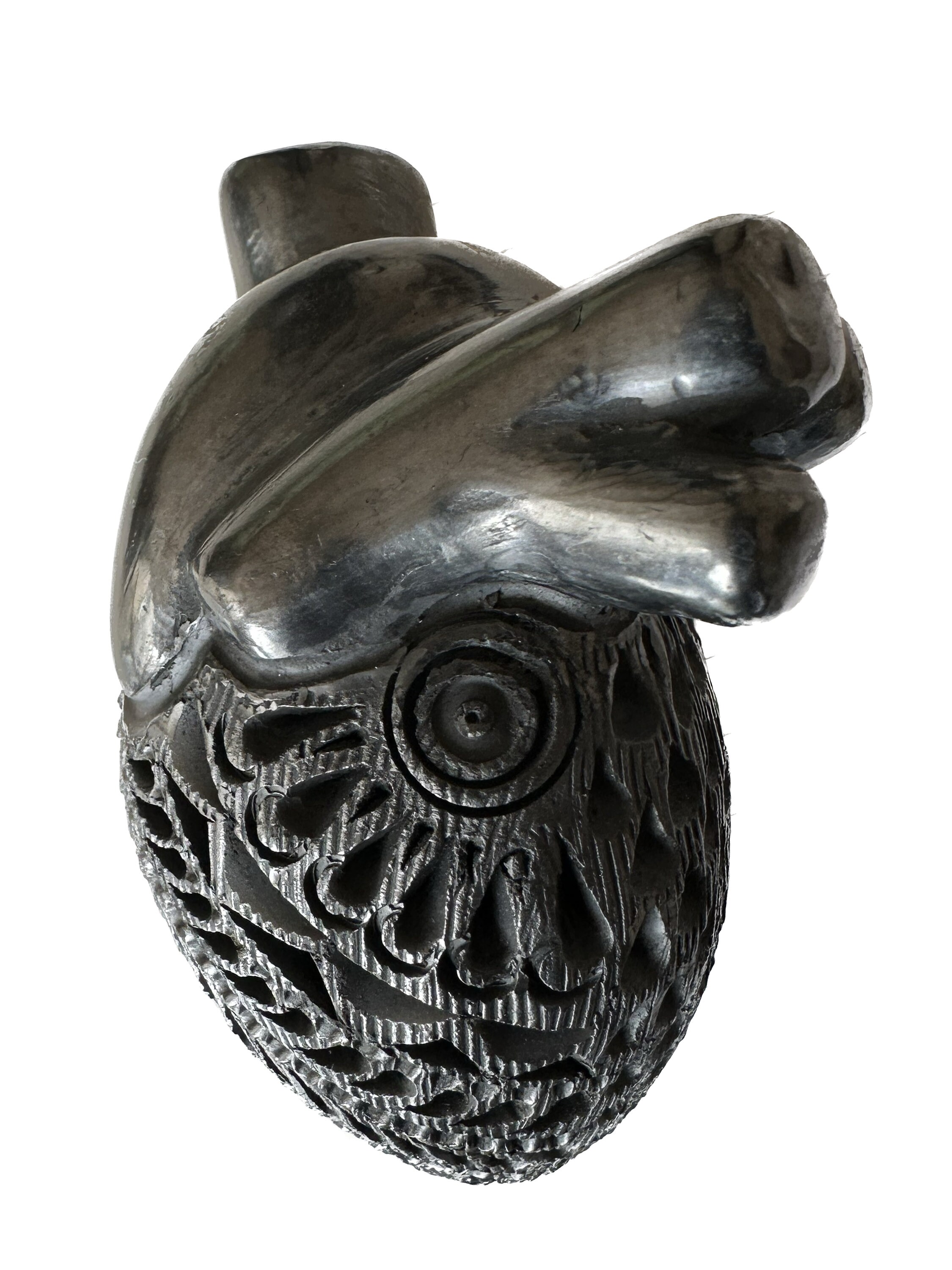 Barro Negro Corazon. Barro Negro Heart. Mexican Barro Negro Corazon ...