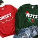 Chest and Nuts Sweatshirt, Couples Christmas Sweatshirt, Matching ...