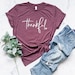 Thankful Shirt, Thankful Shirt Women, Thankful Grateful Shirt ...
