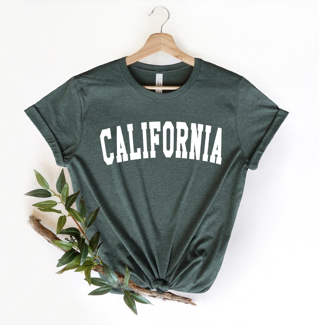 California Tshirt, California Shirt, California Gift for Women Shirt ...