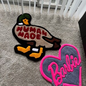 Custom Human Made Design Rug Handmade Rug With Popular Hip Hop ...