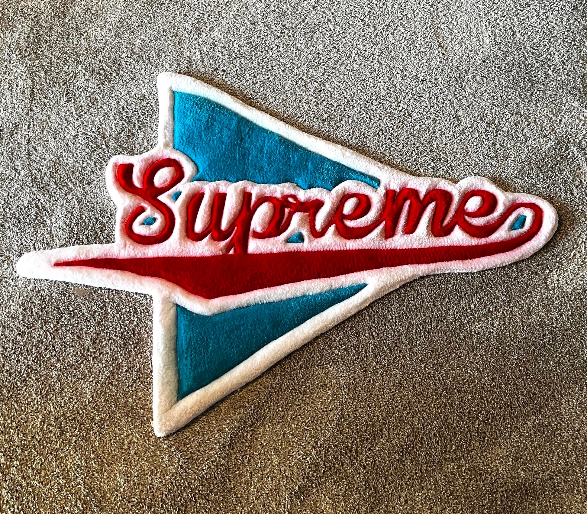 Supreme Inspired Streetwear Rug, Abstract Rug,living Room Rug,rugs for ...