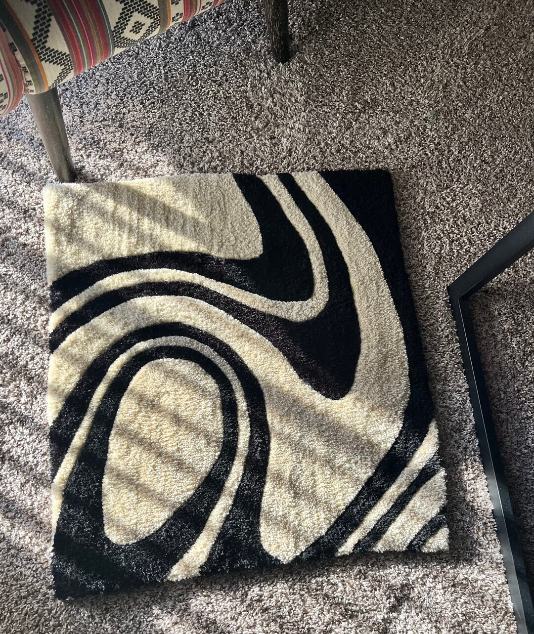 Super Soft Modern Rug Abstract Rug Minimalist Rug Geometric Rug ...