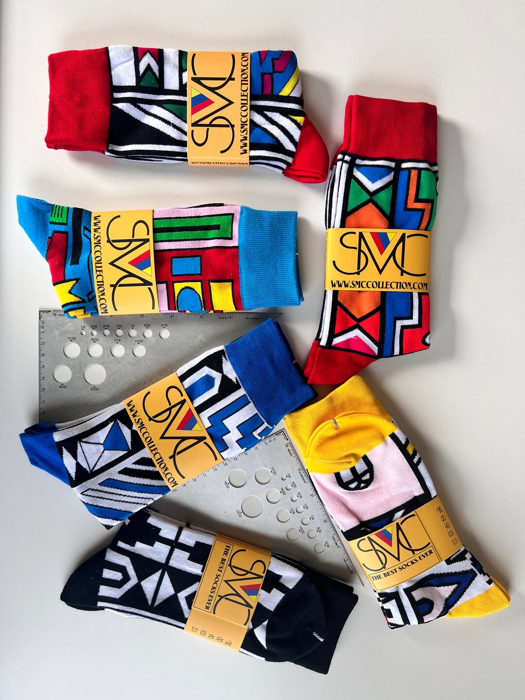SMC African Print Socks - Full Collection - 6 Pairs - Etsy