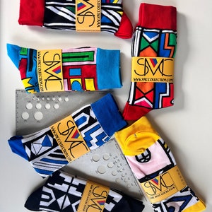 SMC African Print Socks - Full Collection - 6 Pairs - Etsy