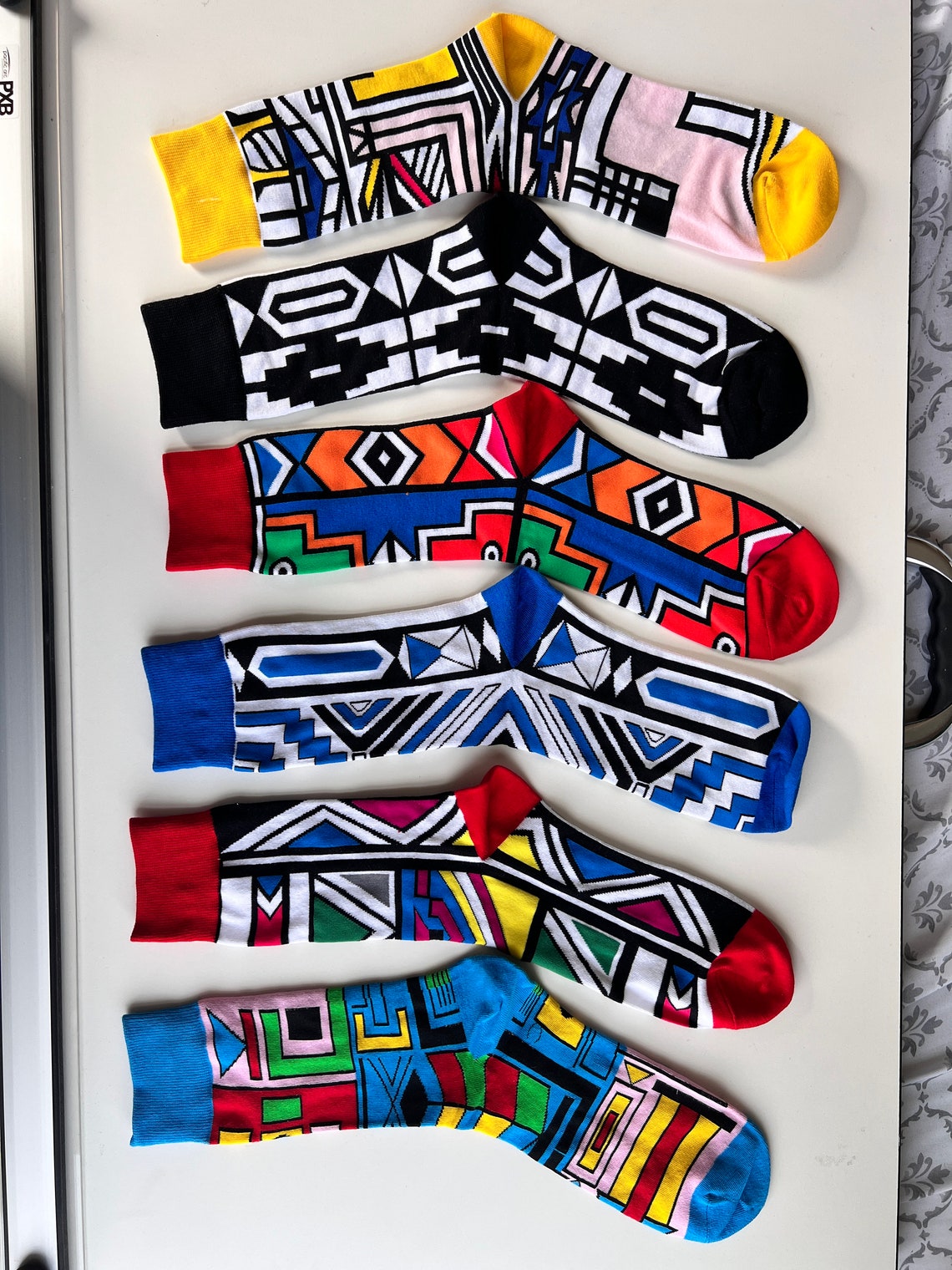 SMC African Print Socks - Full Collection - 6 Pairs - Etsy
