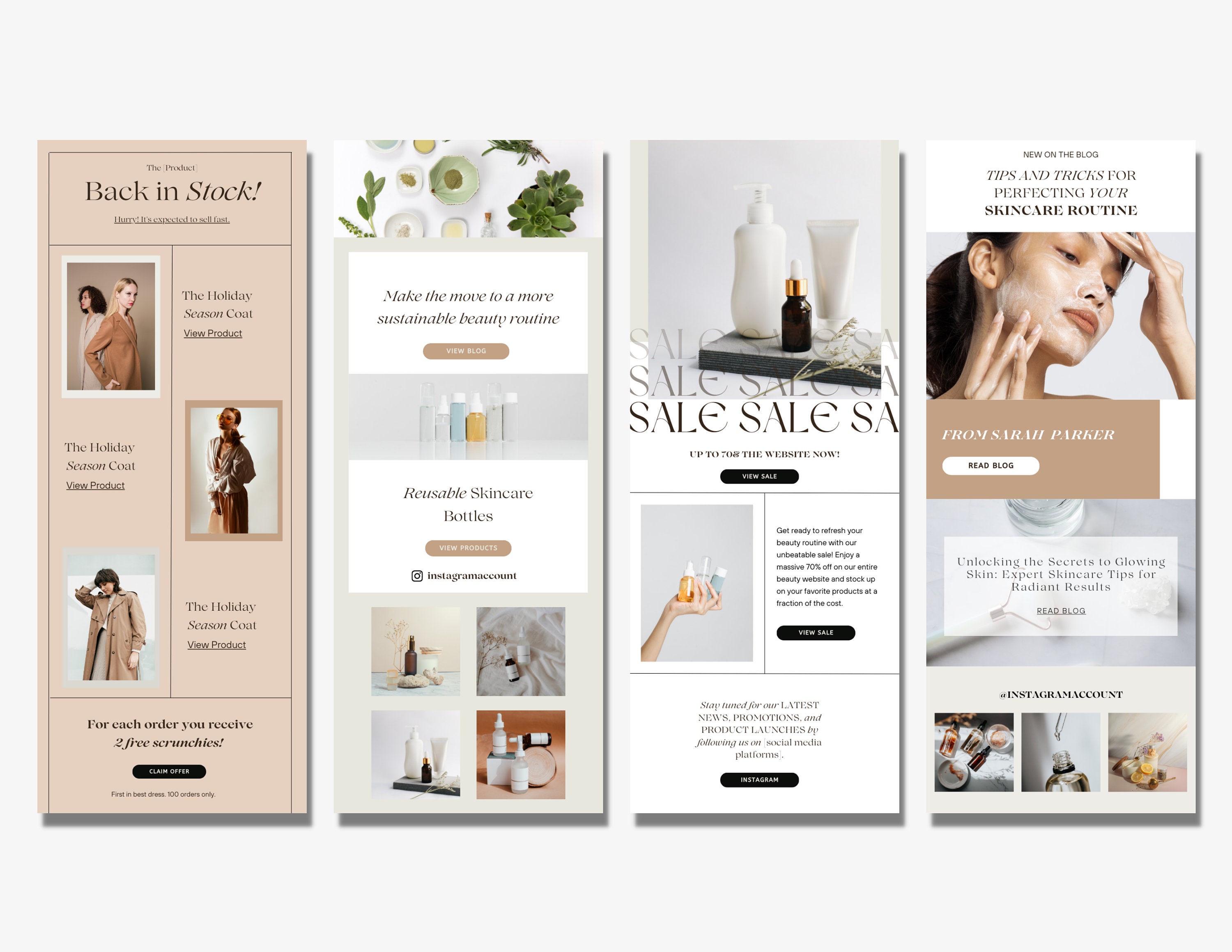Editable Canva Email Newsletter Template for a Professional Look ...