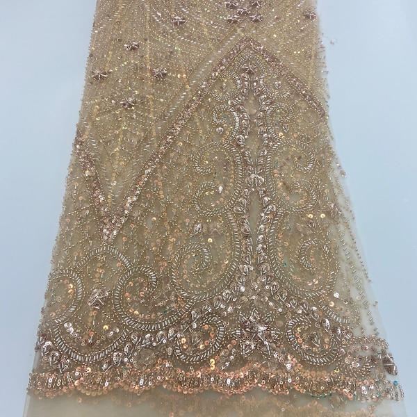 Champagne Fabric for Wedding - Etsy