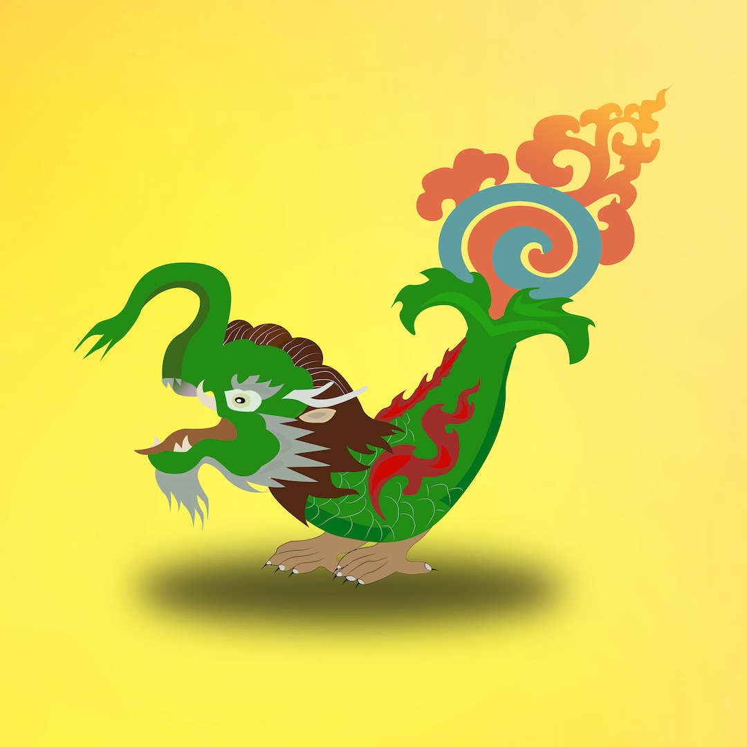 Great Dragon, Printable Wall Art, Bhutanese Dragon, Prototech Bhutan ...