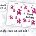 Animal Balloon Happy Birthday Greeting Card Printable 5 X 7'' Digital ...