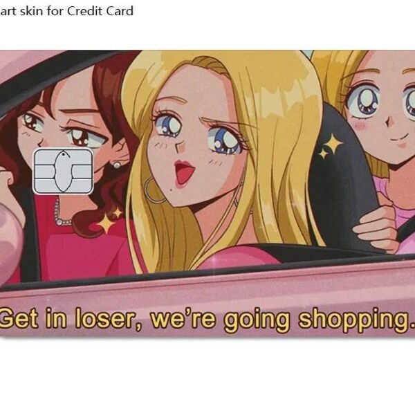 Anime Debit Card Cover - Etsy