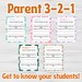 Parent 3-2-1 Questionnaire: Groovy Back to School Printable (instant ...