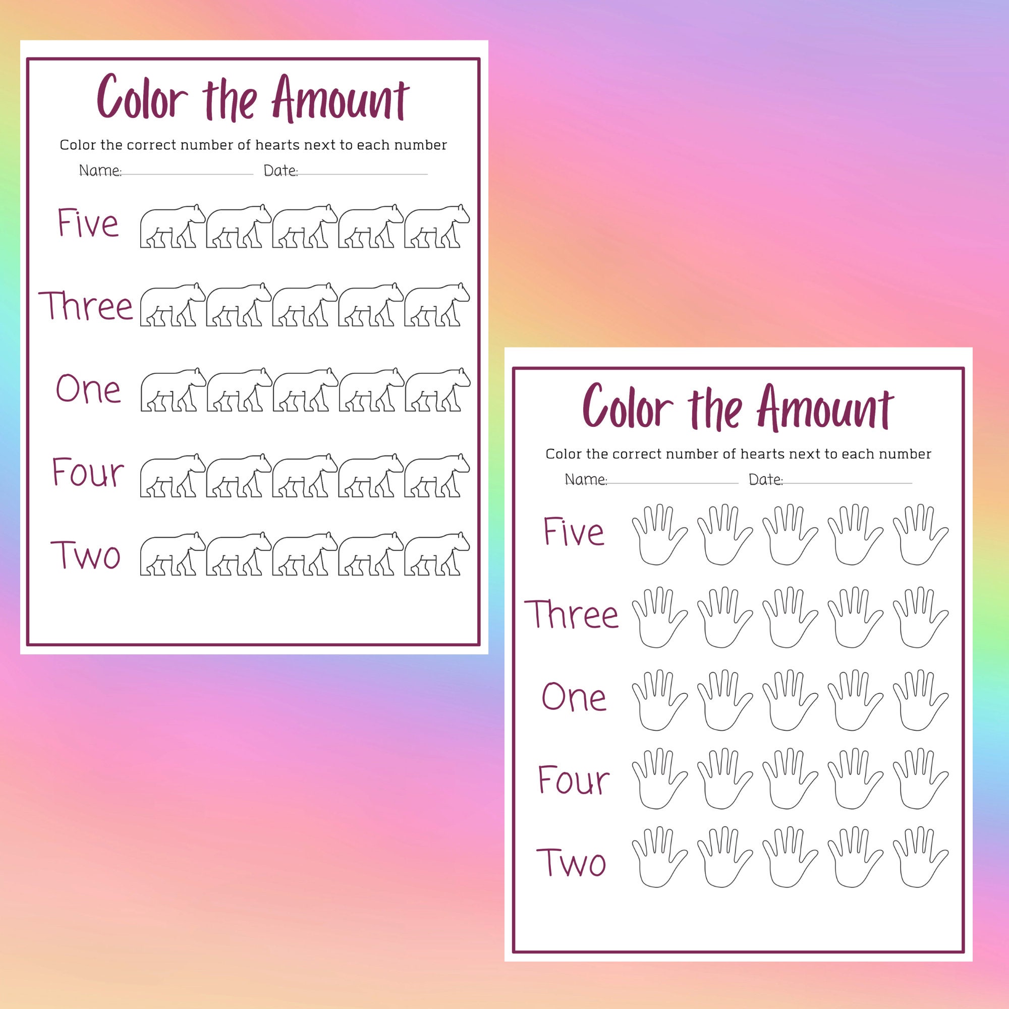 Counting Practice / Teacher Resources / Counting Worksheets / Learning ...