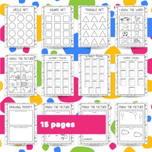 Brain Power Playtime: 15 Printable Pages of Fun and Challenging ...