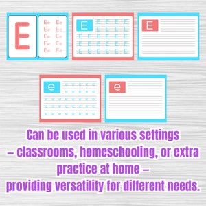 Alphabet & Number Tracing Worksheets: Early Learning Flashcards (PDF ...
