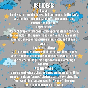 Weather Wheel Activity: DIY Weather Spinner, Classroom Worksheet ...