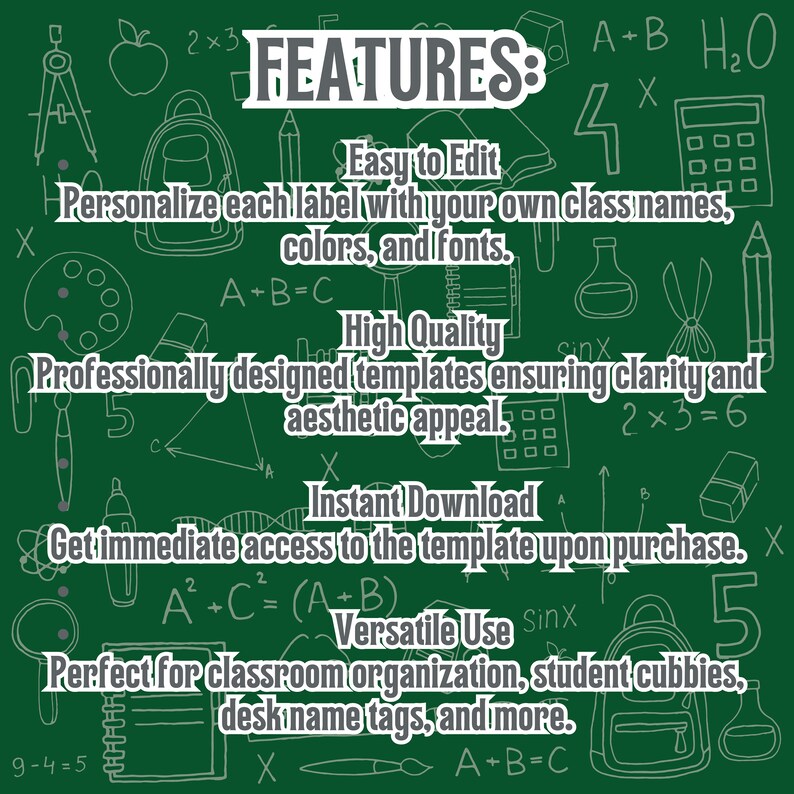 Animals Reading Name Labels: Editable Classroom Decor (canva Template ...
