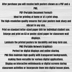 Pastel Color Printable Calendar Poster Set - Days of the Week & Months ...