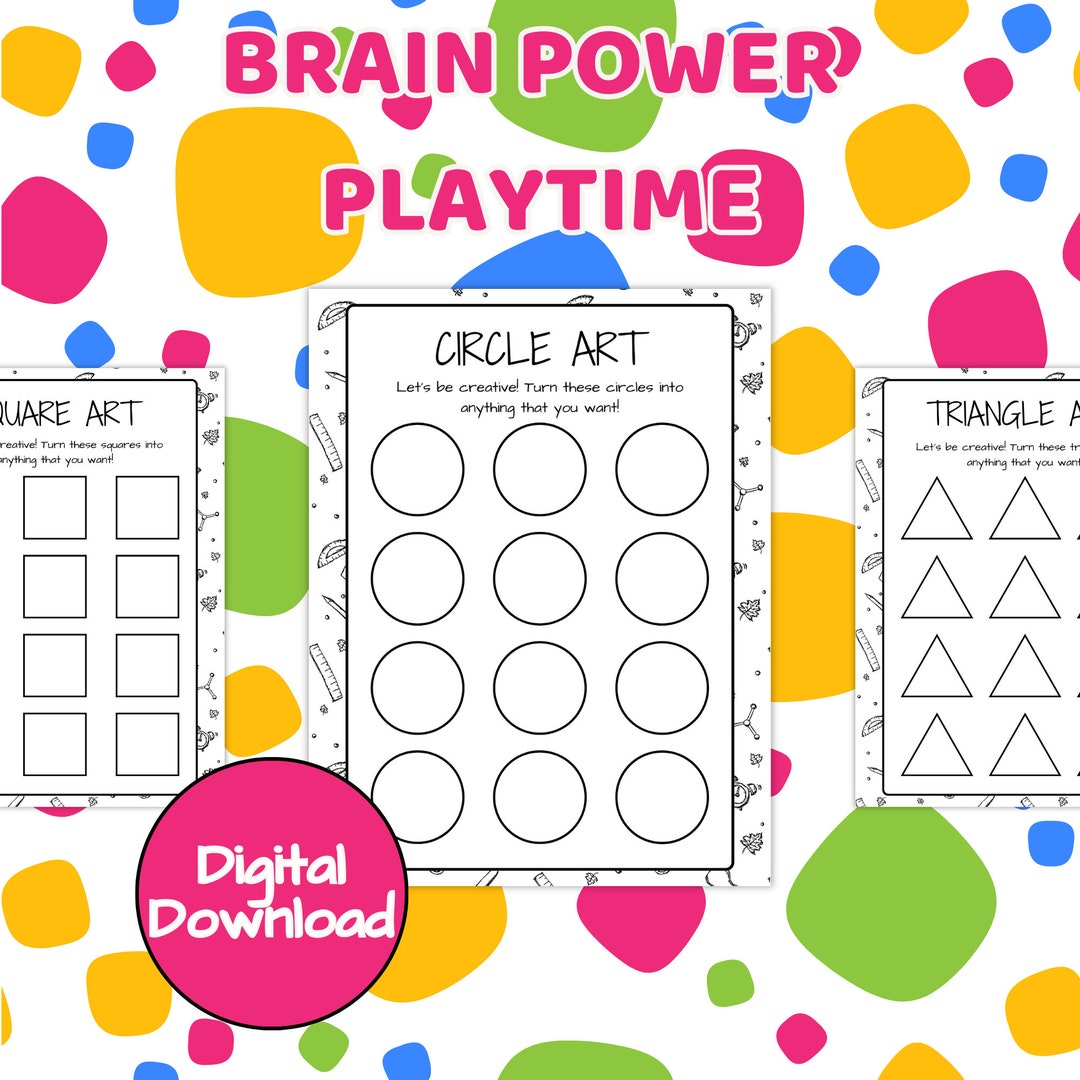 Brain Power Playtime: 15 Printable Pages of Fun and Challenging ...