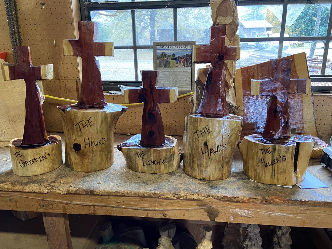 2ft Cedar Cross - Etsy